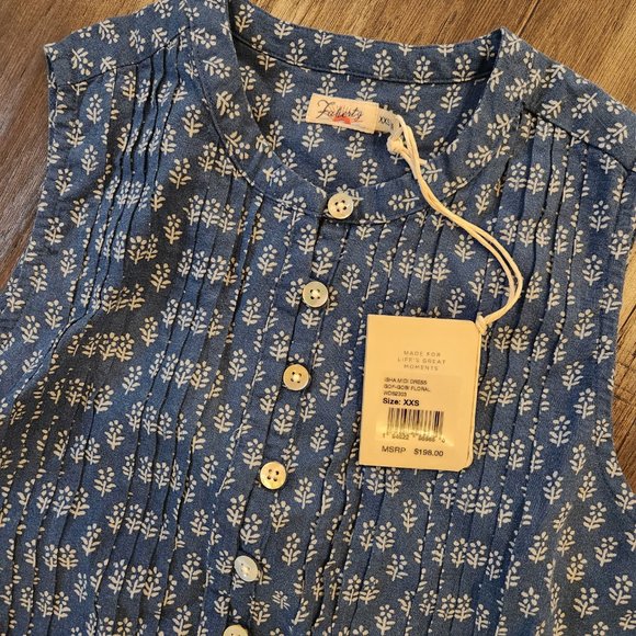 Faherty | Dresses | Faherty Brand Isha Midi Dress | Poshmark